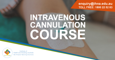 Intravenous Cannulation Courses in Australia (IV Cannulation) | IHNA